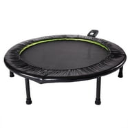 JumpSport 430 Fitness Trampoline, 44-Inch In-Home Rebounder with Bungee ...