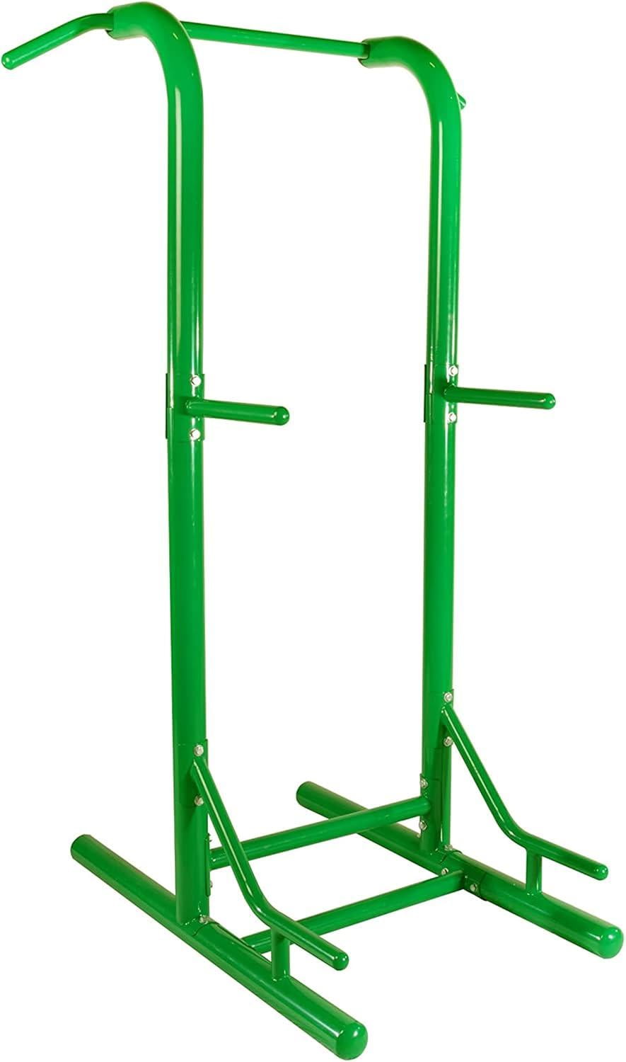 Stamina Pull Up Bar Tower & Dip Station, Free Standing Outdoor Home Gym ...