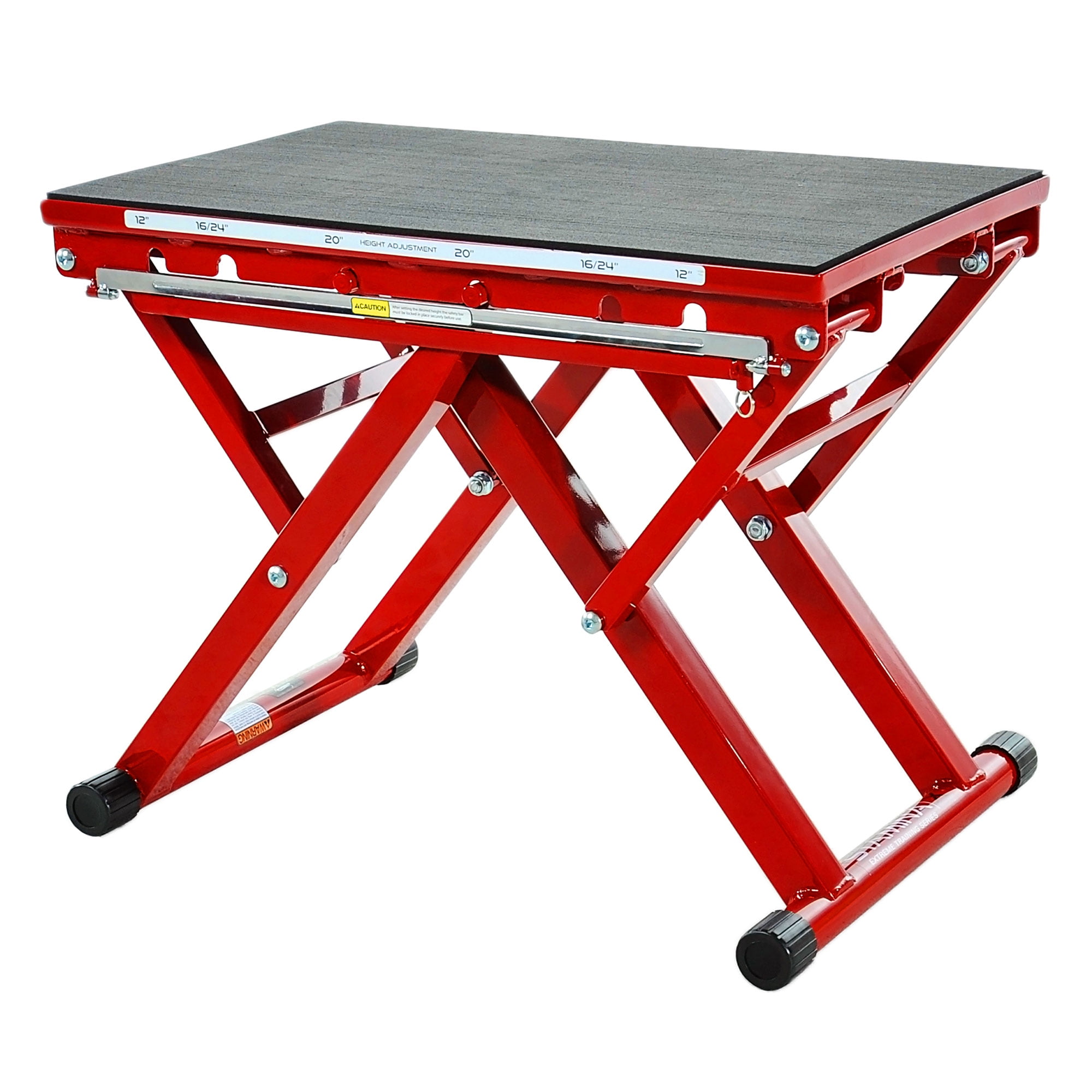 Stamina X 12" to 24" Adjustable Height Plyo Step Up Exercise Box For ...