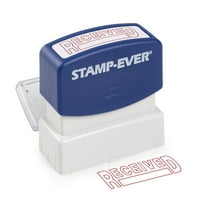 Stamp-Ever, Pre-Inked Message Stamp, 9/16" x 1-11/16" Blue Ink ...
