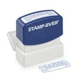 Stamp-Ever, Pre-Inked Message Stamp, 9/16" x 1-11/16" Blue Ink ...