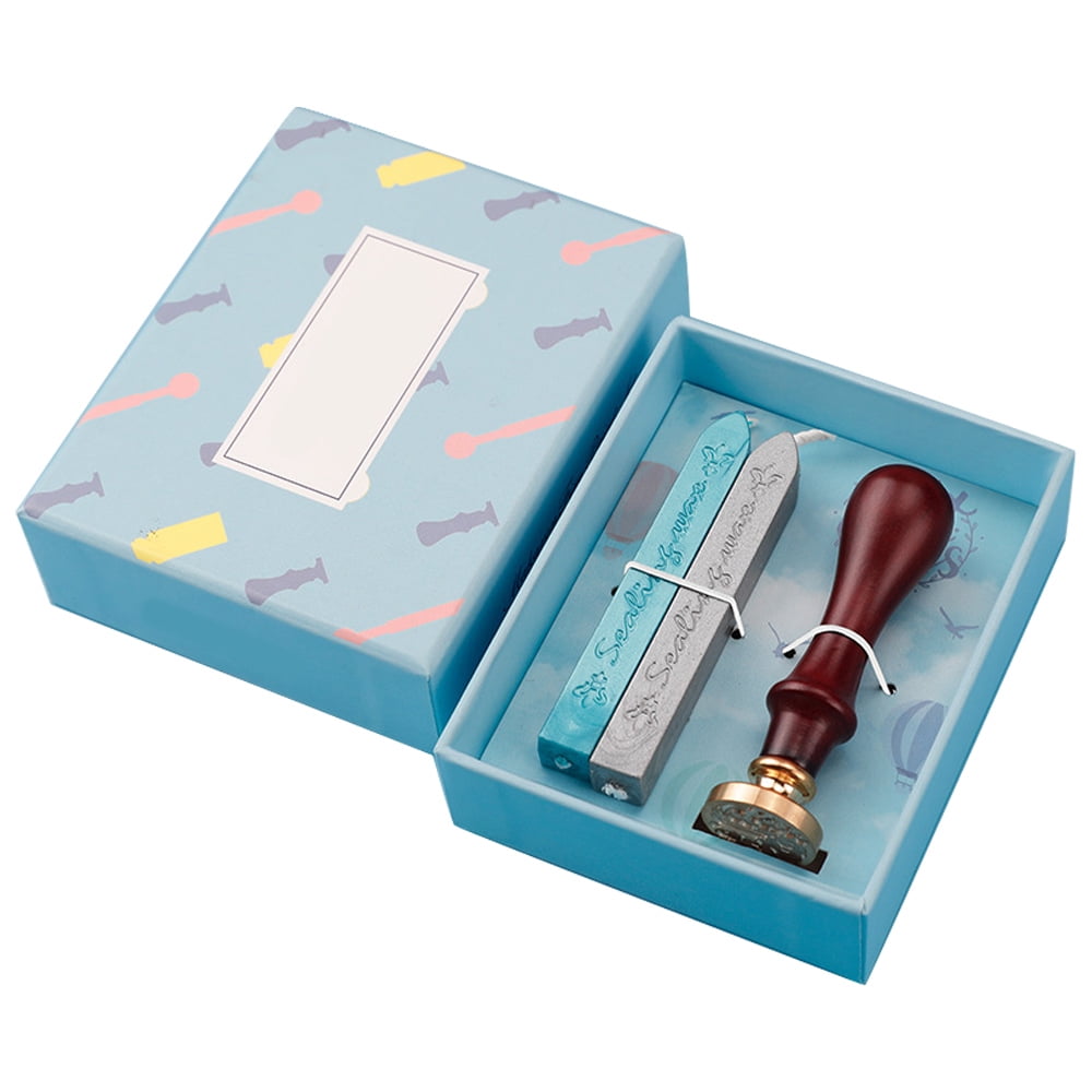 Stamp Seal Sealing Wax Kit, Retro Wax Stick + Classic Vintage Seal Wax ...