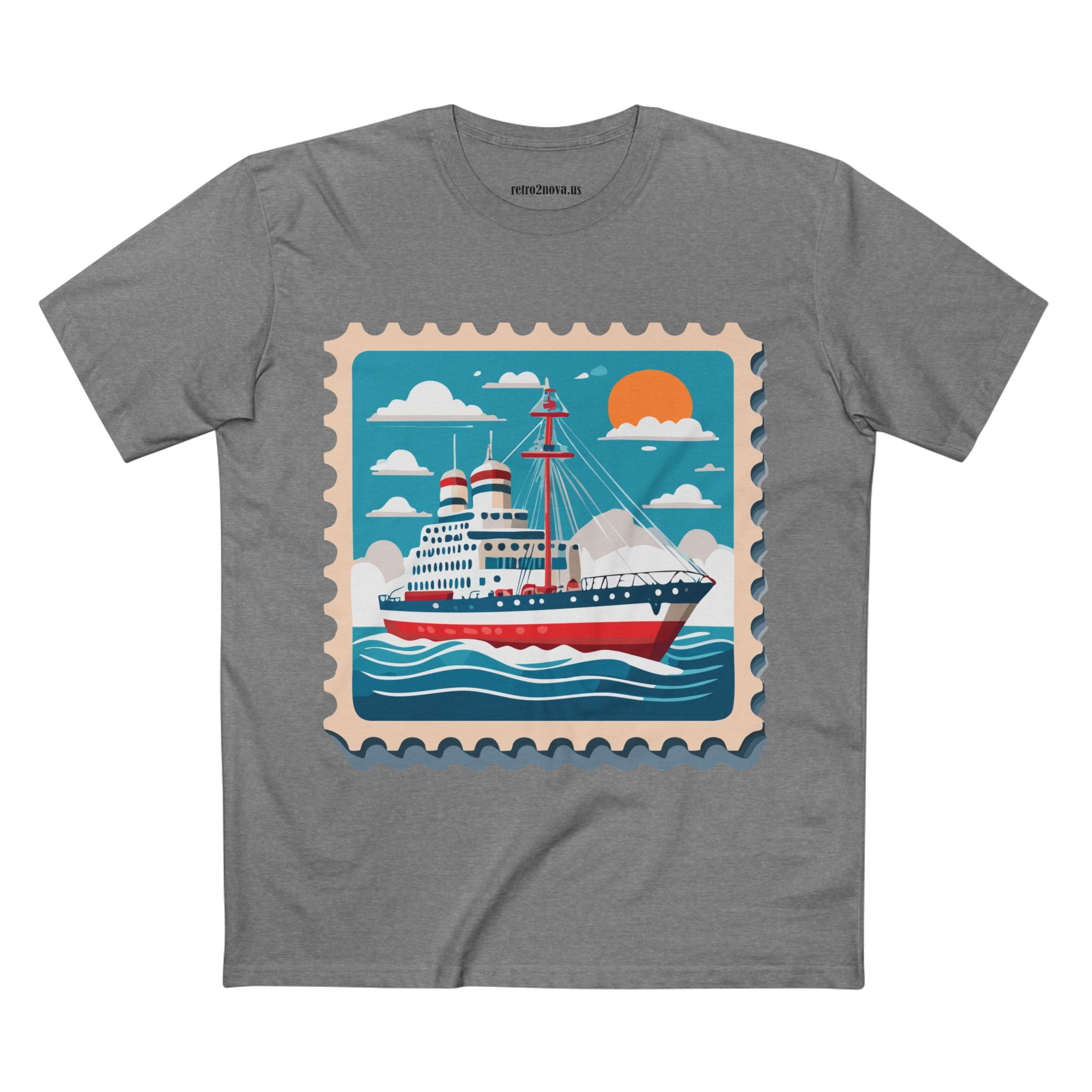 Stamp Shirt, Postage Stamp Shirt - Walmart.com