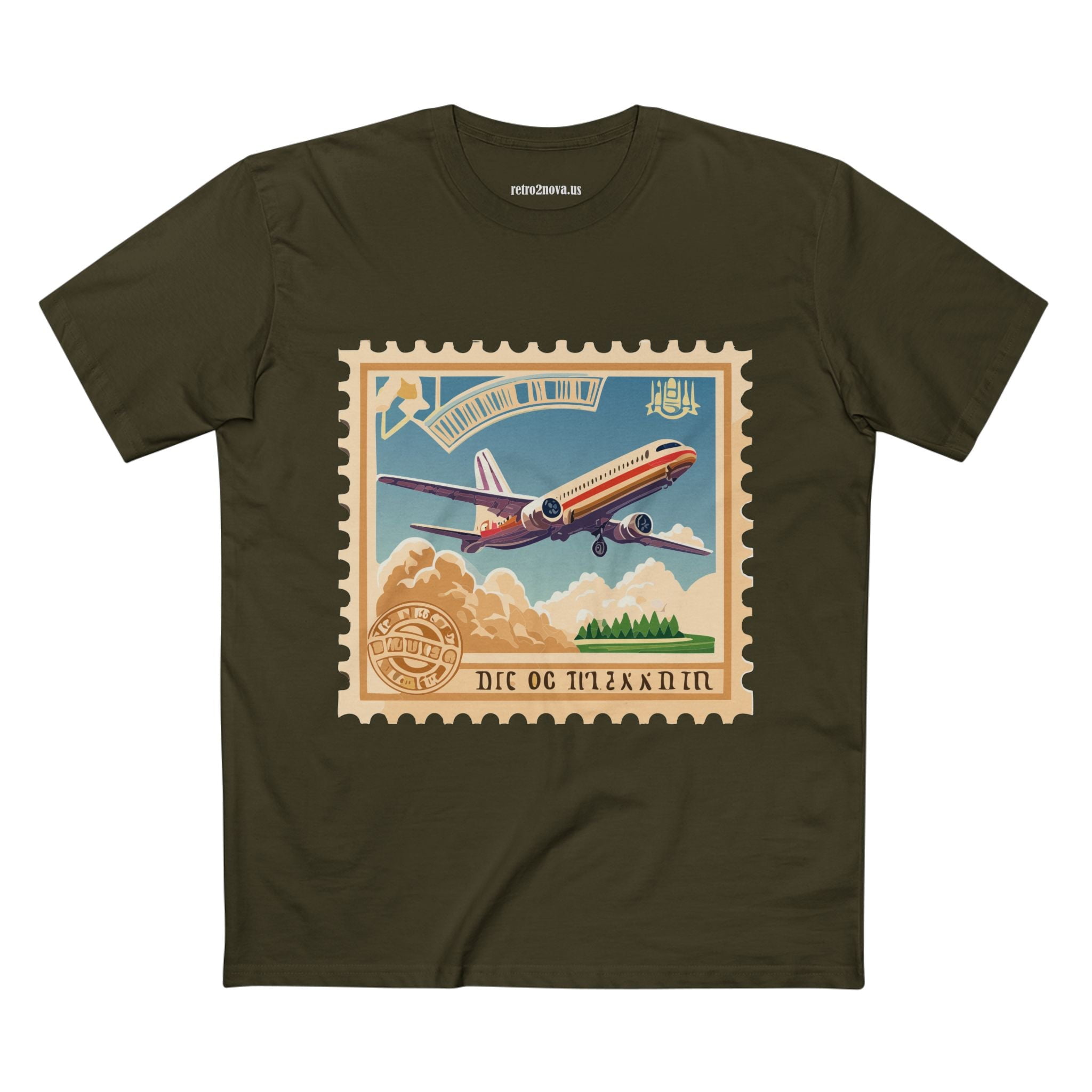 Stamp Shirt, Postage Stamp Shirt - Walmart.com