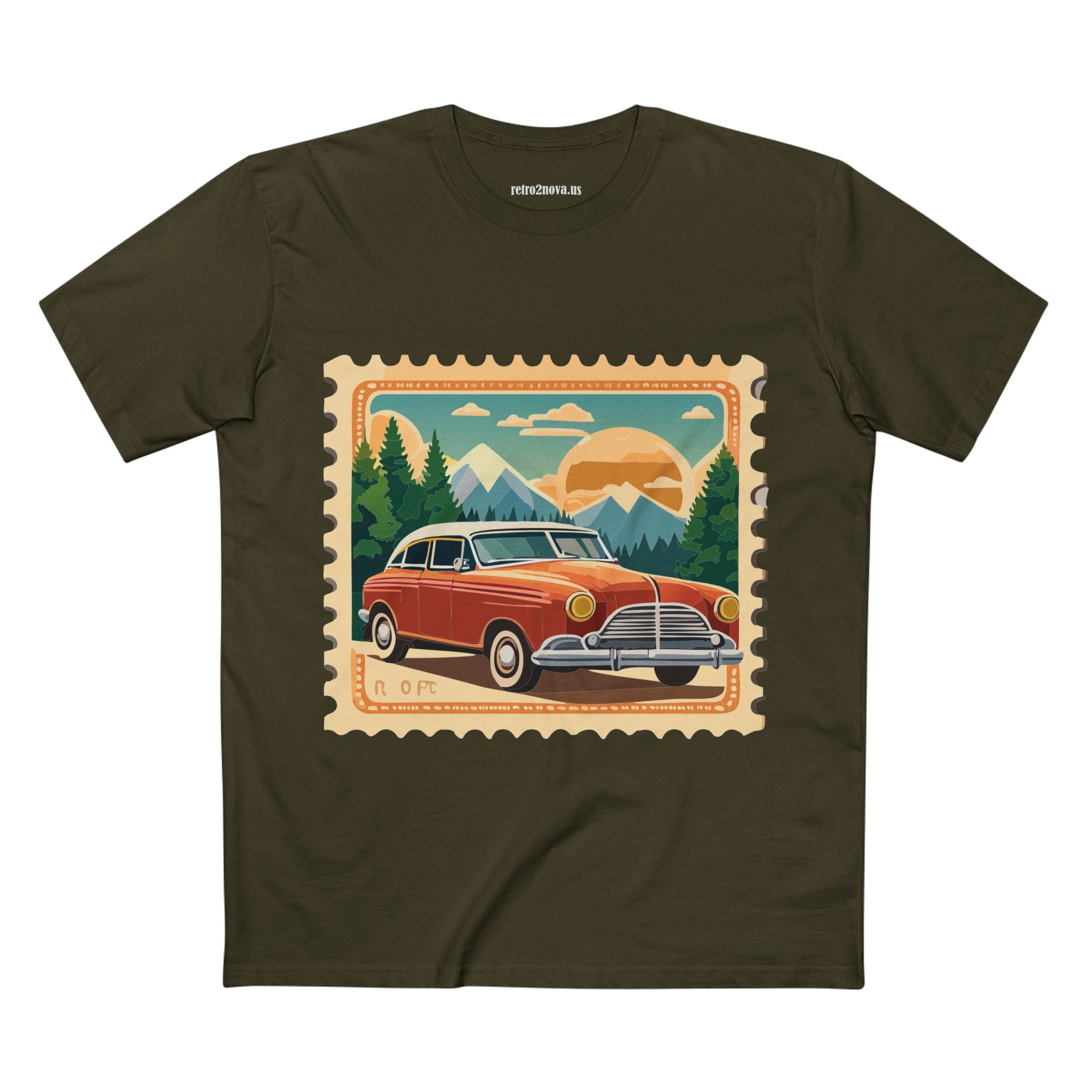 Stamp Shirt, Postage Stamp Shirt - Walmart.com