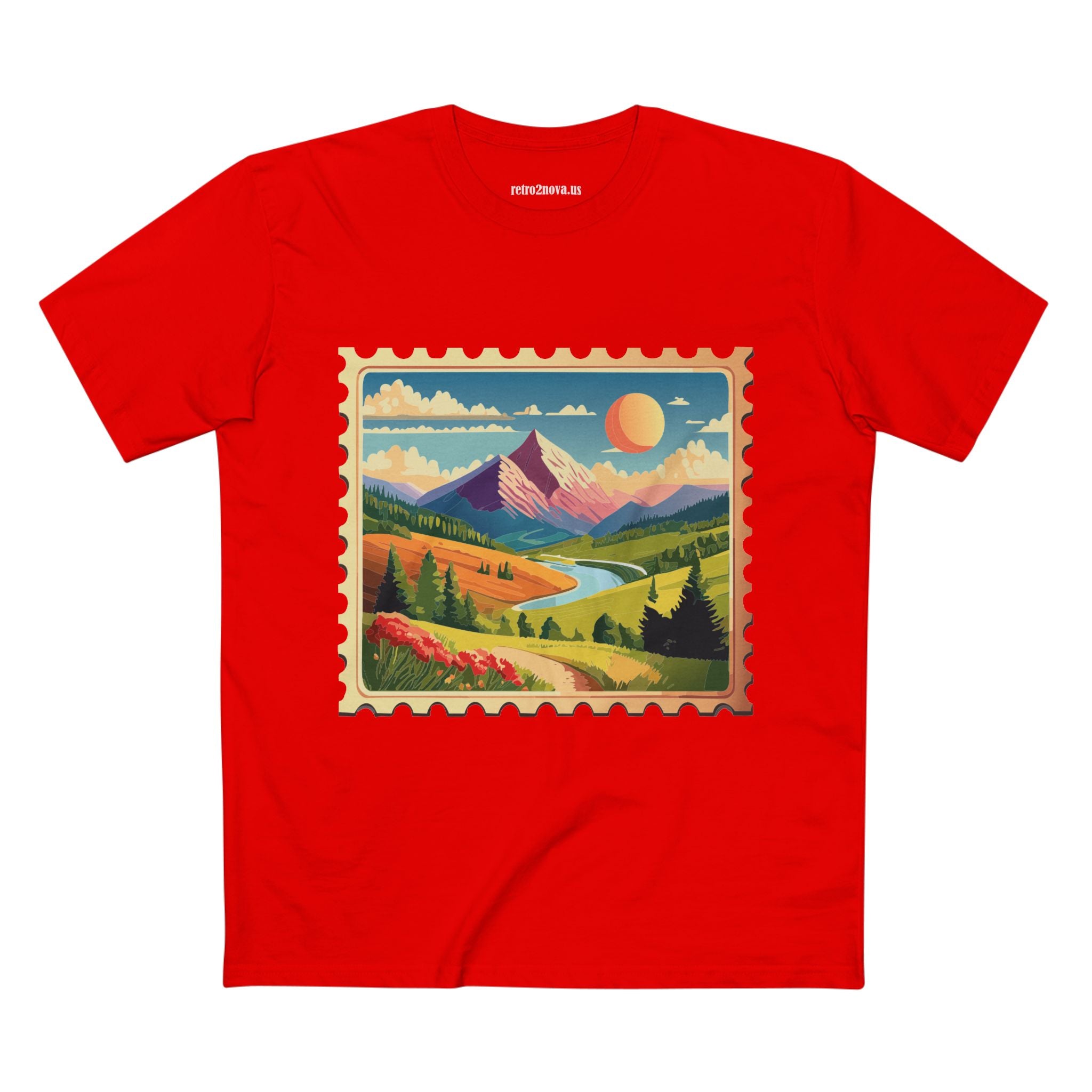 Stamp Shirt, Postage Stamp Shirt - Walmart.com
