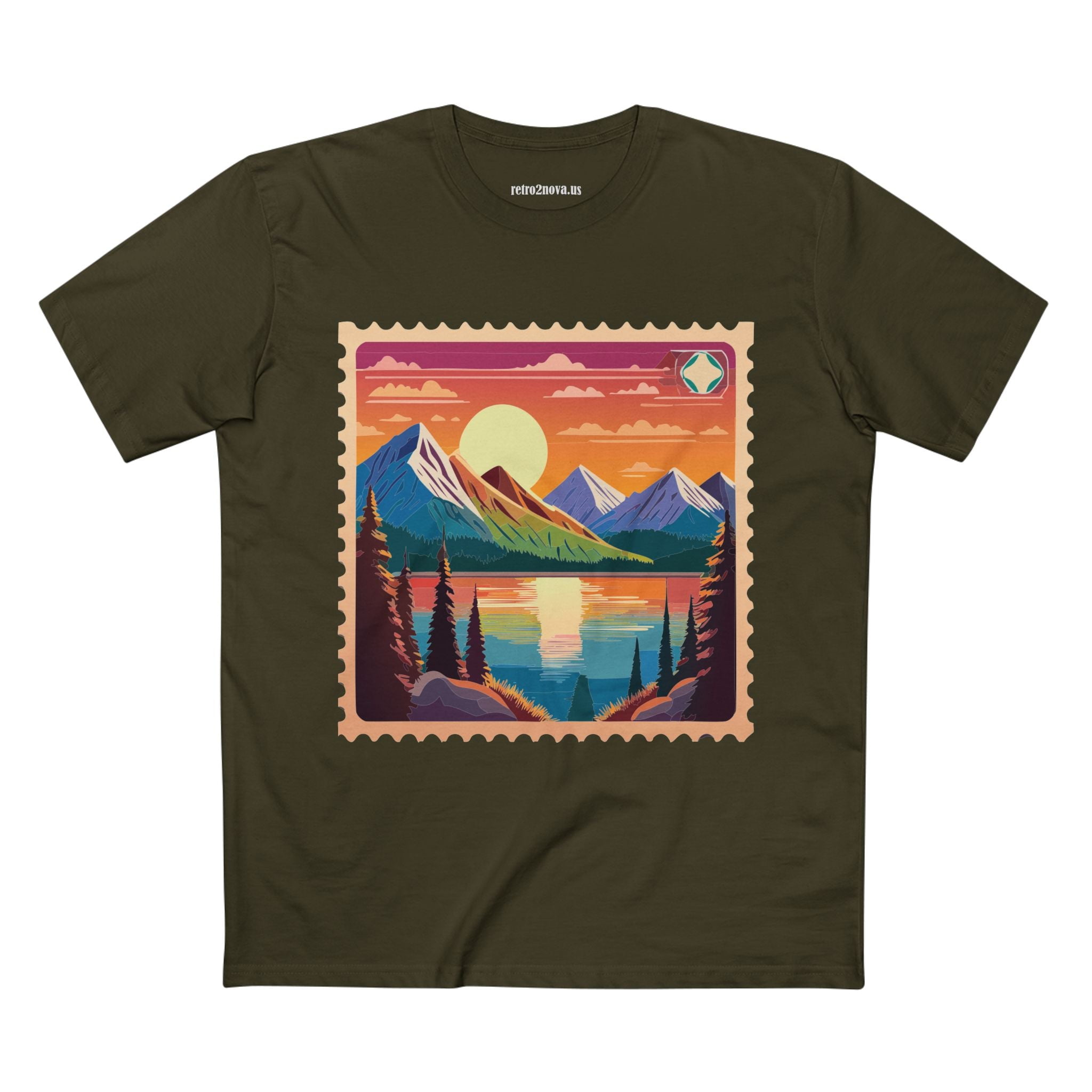 Stamp Shirt, Postage Stamp Shirt - Walmart.com