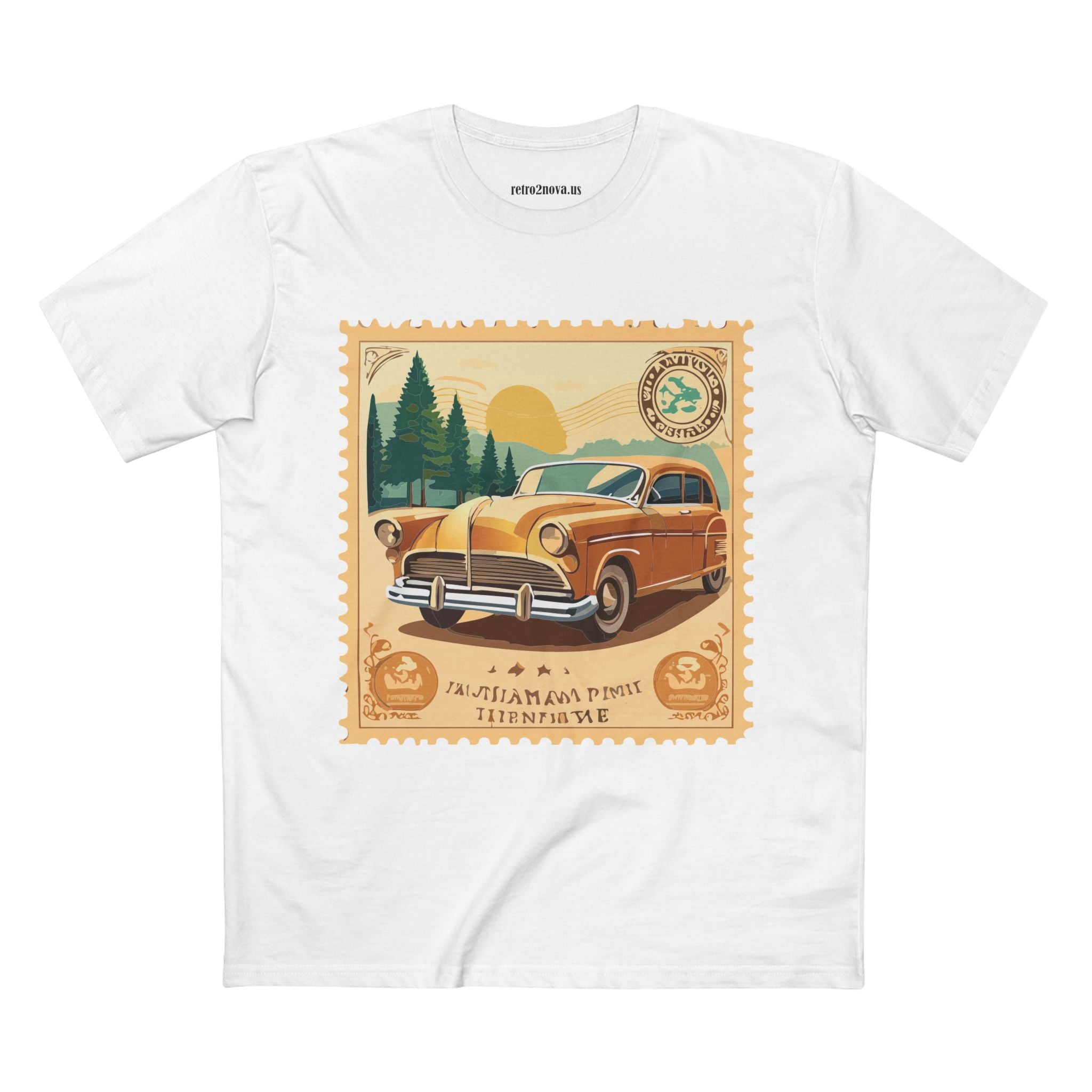 Stamp Shirt, Postage Stamp Shirt - Walmart.com