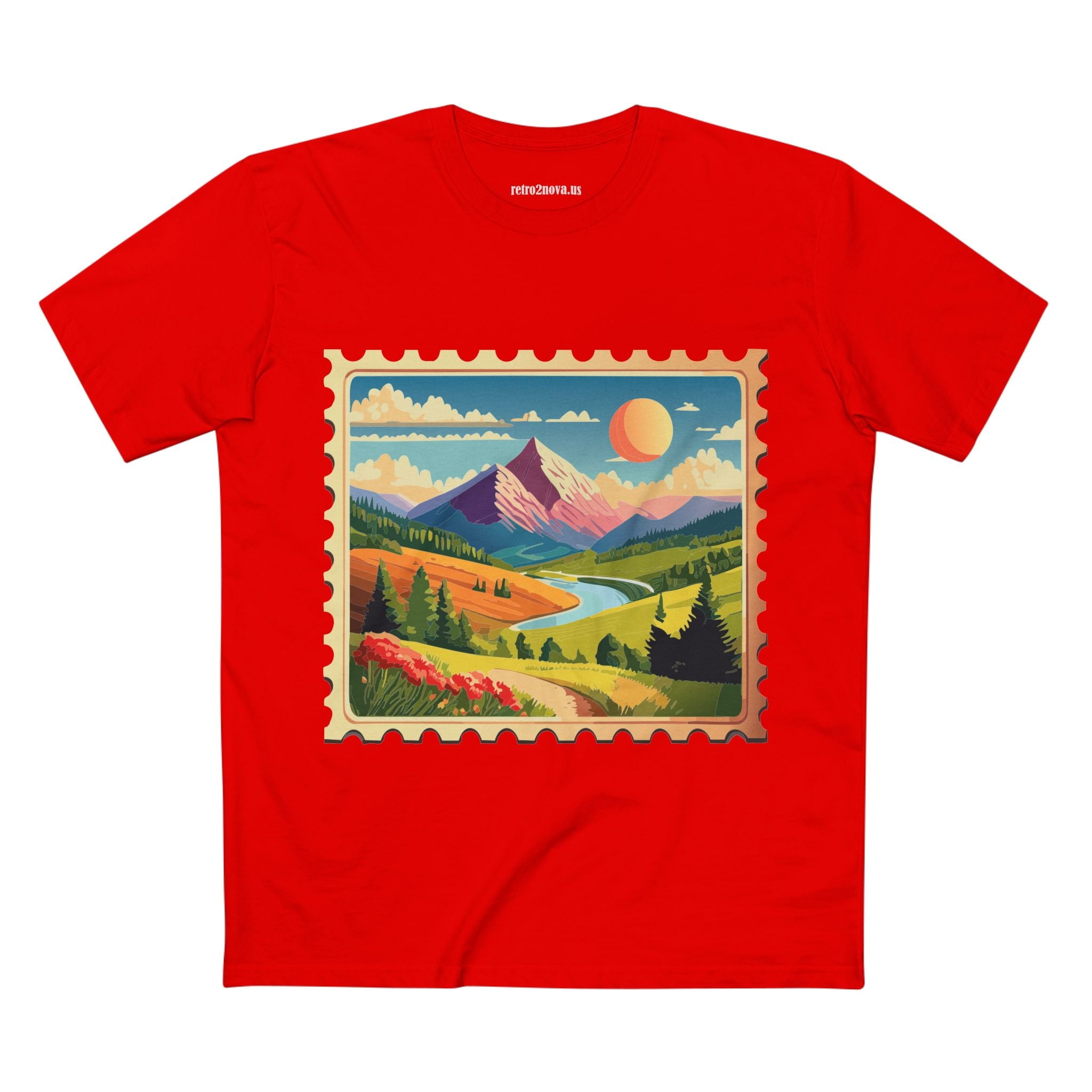 Stamp Shirt, Postage Stamp Shirt - Walmart.com