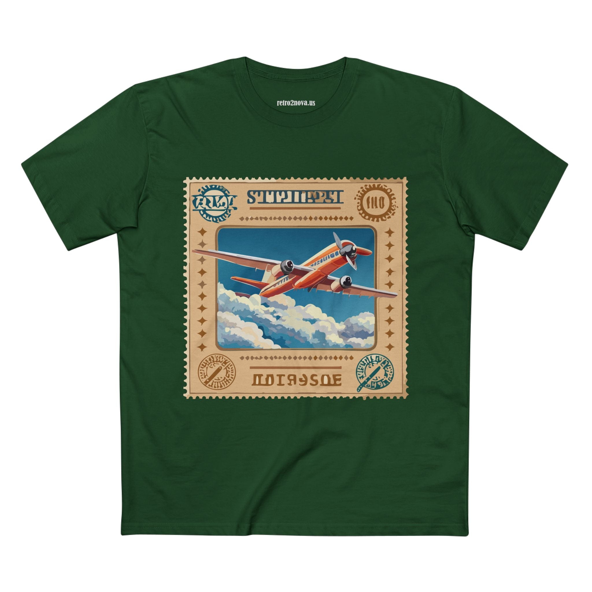 Stamp Shirt, Postage Stamp Shirt - Walmart.com