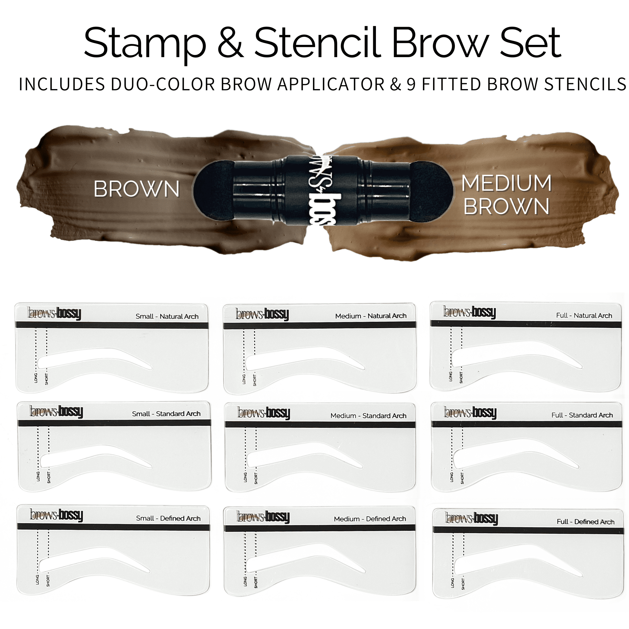 Stamp & Stencil Brow Set - Walmart.com