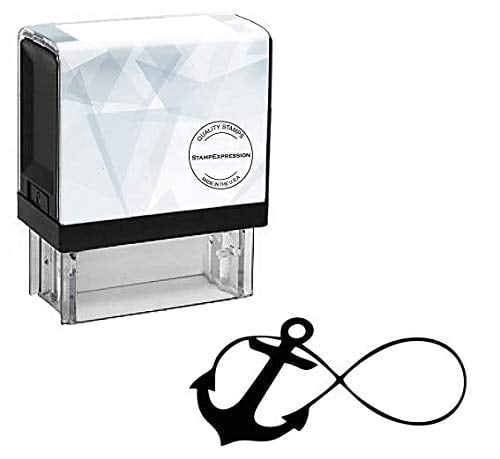 StampExpression - Anchor Infinity Self Inking Rubber Stamp - Black Ink ...