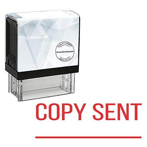StampExpression - Copy Sent with Line On with Line Office Self Inking ...
