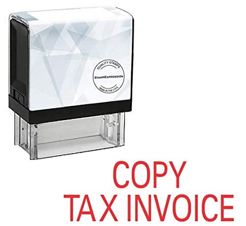 StampExpression - Copy Tax Invoice Office Self Inking Rubber Stamp ...