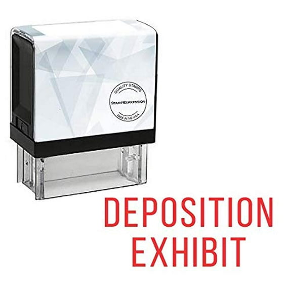 StampExpression - Deposition Exhibit Two Lines Office Self Inking ...