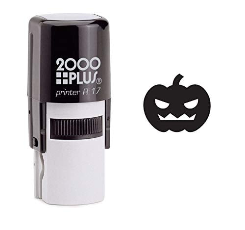StampExpression - Halloween Lantern Self Inking Rubber Stamp - Black ...