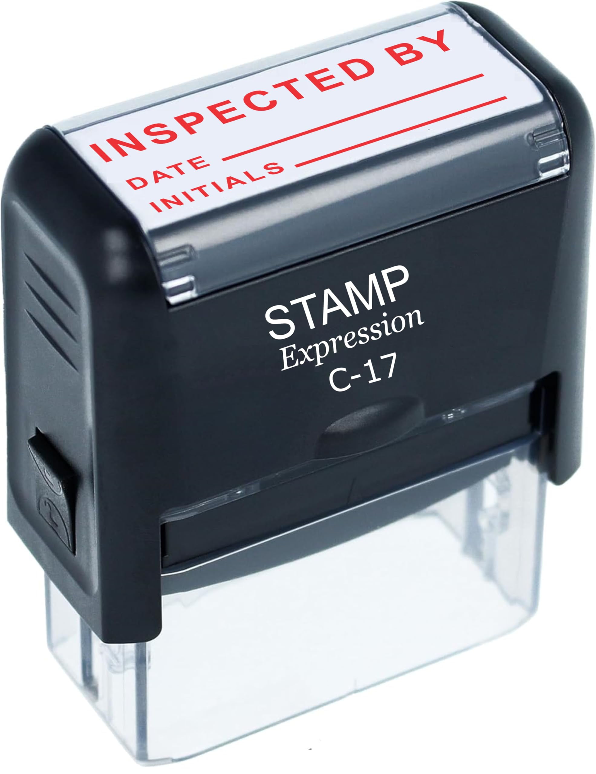 StampExpression - Inspected by Date and Initials Office Self Inking ...