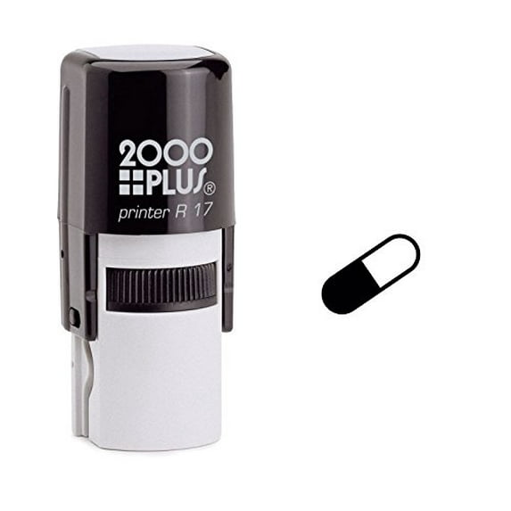 StampExpression - Medicine Pill Capsule Self Inking Rubber Stamp ...