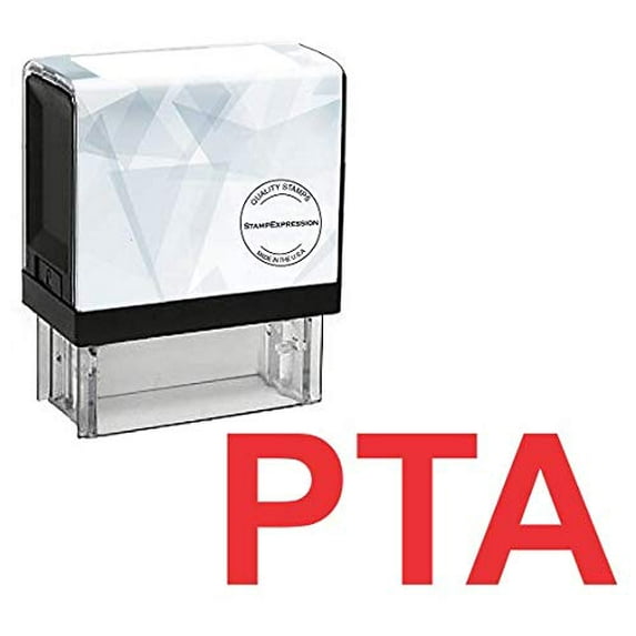 StampExpression - PTA Office Self Inking Rubber Stamp - Red Ink (A-5772 ...