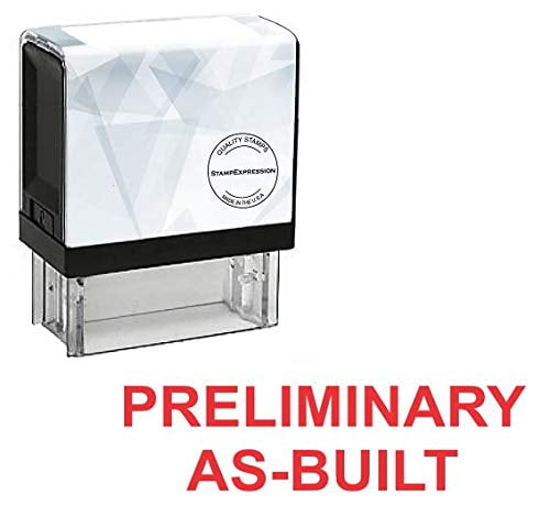 StampExpression - Preliminary AS-Built Office Self Inking Rubber Stamp ...