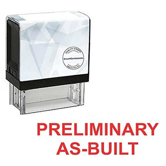 StampExpression - Preliminary AS-Built Office Self Inking Rubber Stamp ...