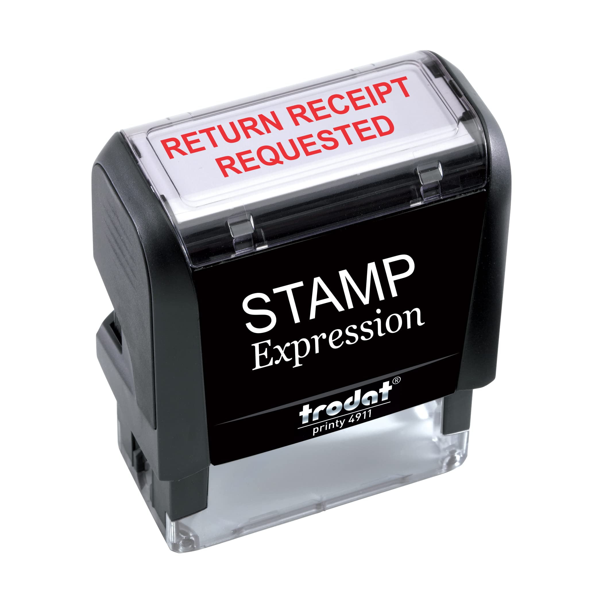 StampExpression - Return Receipt Requested Office Self Inking Rubber ...