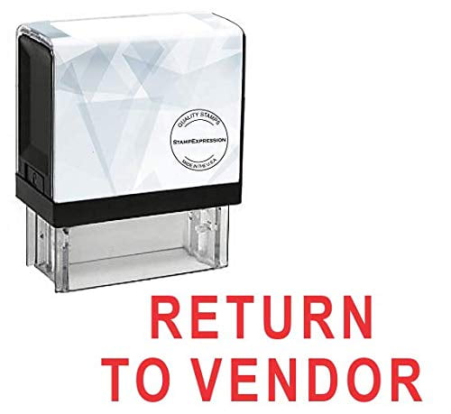 StampExpression - Return to Vendor Office Self Inking Rubber Stamp ...
