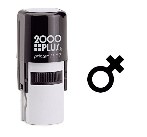 StampExpression - Venus Gender Symbol Self Inking Rubber Stamp - Black ...