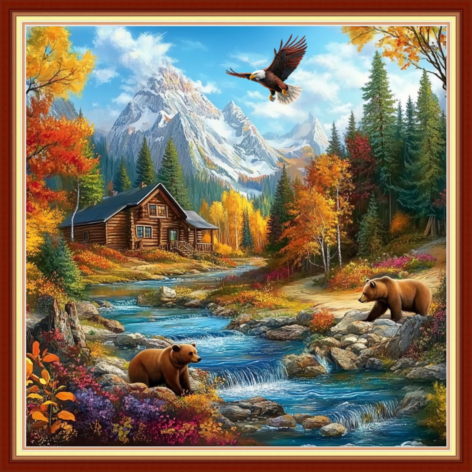 Stamped Cross Stitch Kits for Beginners Full Range of Cross Stitching ...