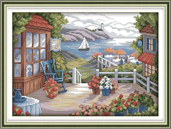 Stamped Cross Stitch Kits for Beginners Full Range of Crossstitching ...