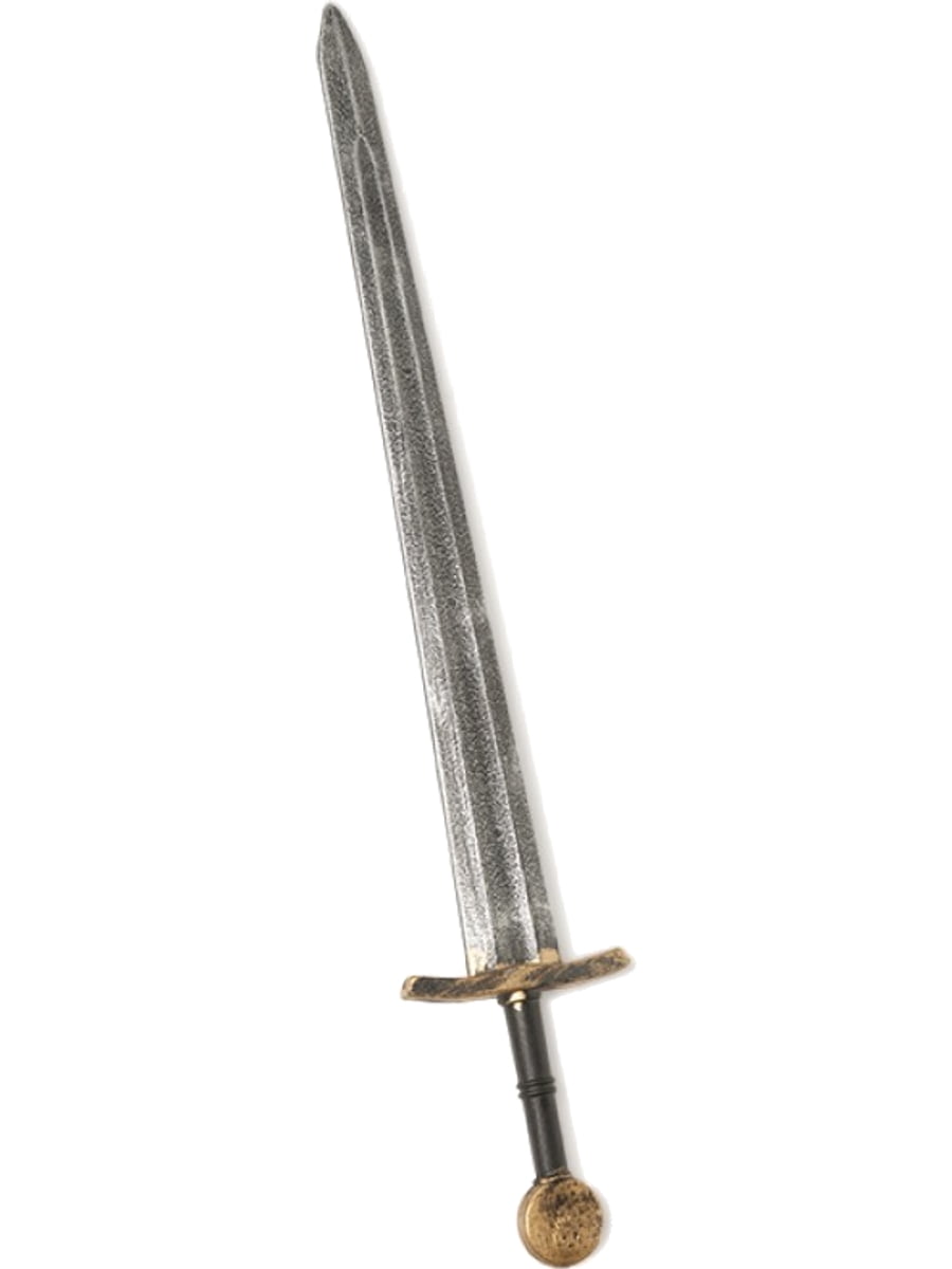 Stamped Silver Sword with Gold Dome Costume Accessory - Walmart.com
