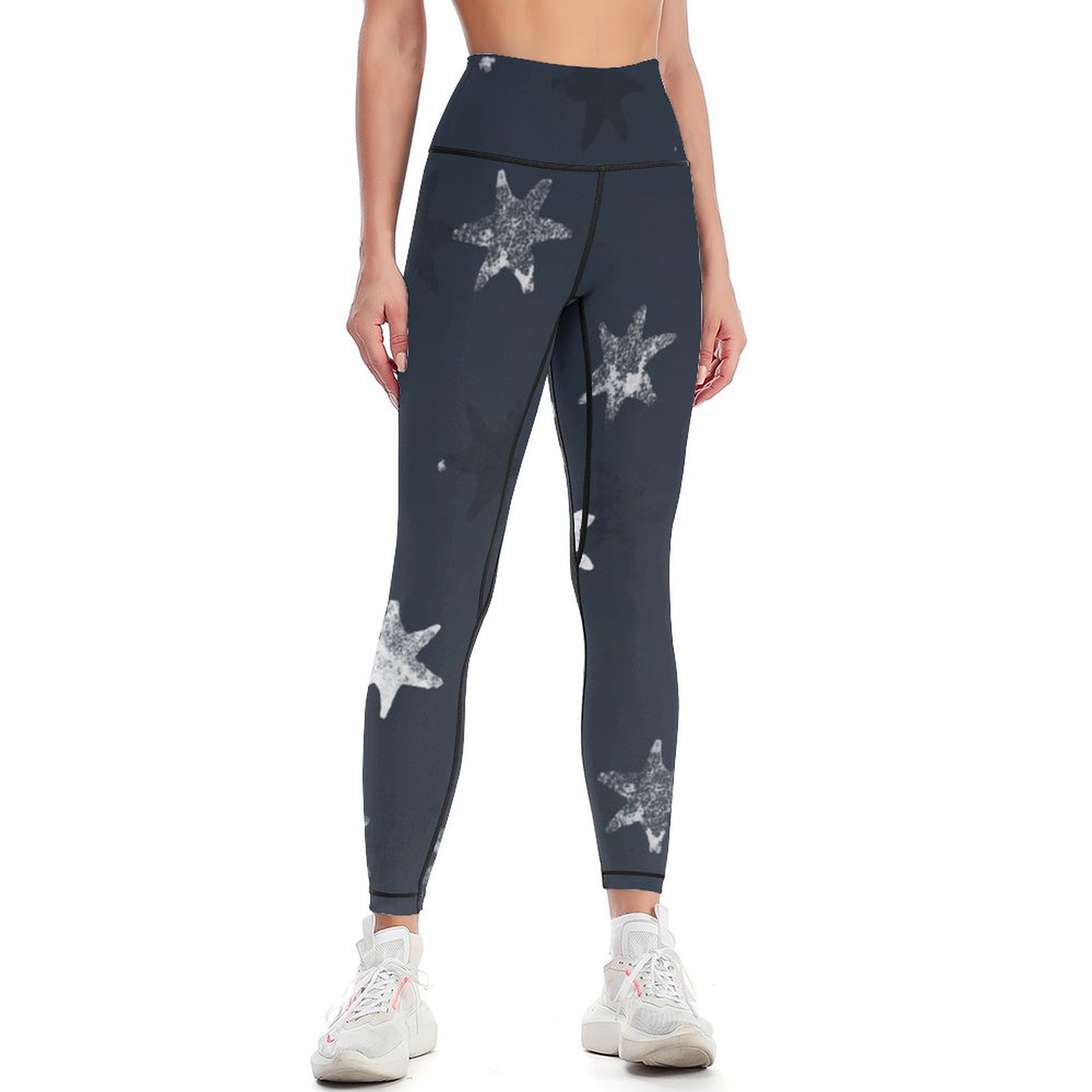 Stamped Star Leggings sports woman gym gym womans Womens Leggings ...