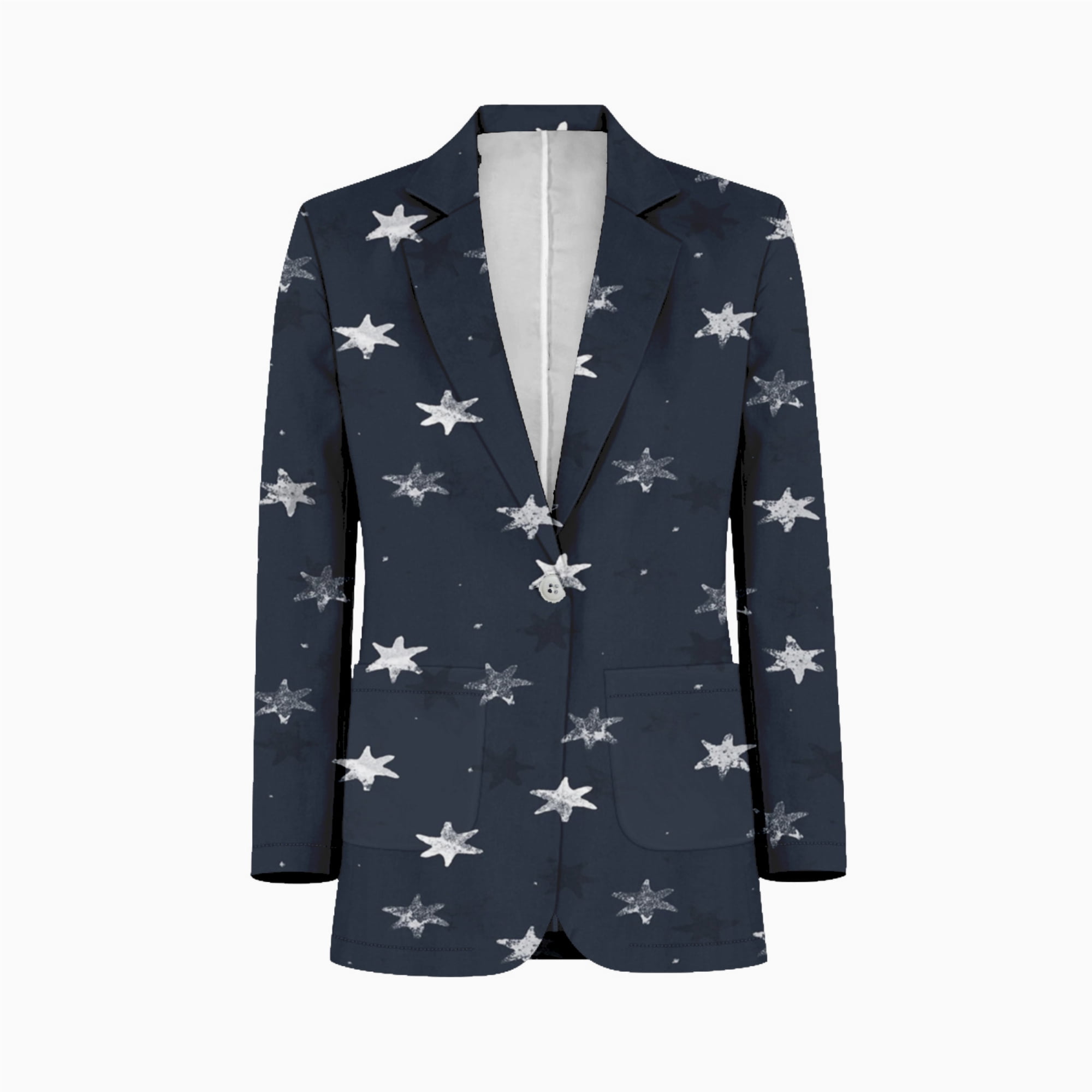 Stamped Star Mens Suits Shawl Collar Slim Fit Suit Mens Groom Jacket ...