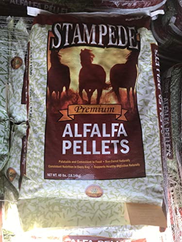 Stampede Alfalfa Pellets, Non-GMO - Perfect for Rabbits, Goats, Equine ...