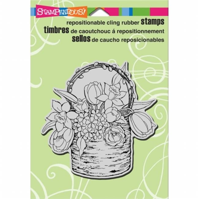 Stampendous Cling Stamp 4.75"X4.5"-Birch Bouquet, Pk 2, Stampendous ...