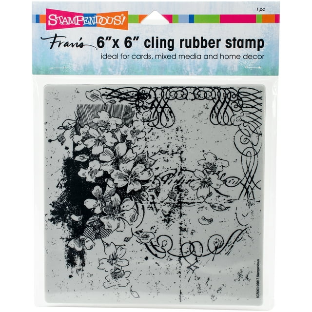 Stampendous Cling Stamps Blossom Scroll - Walmart.com