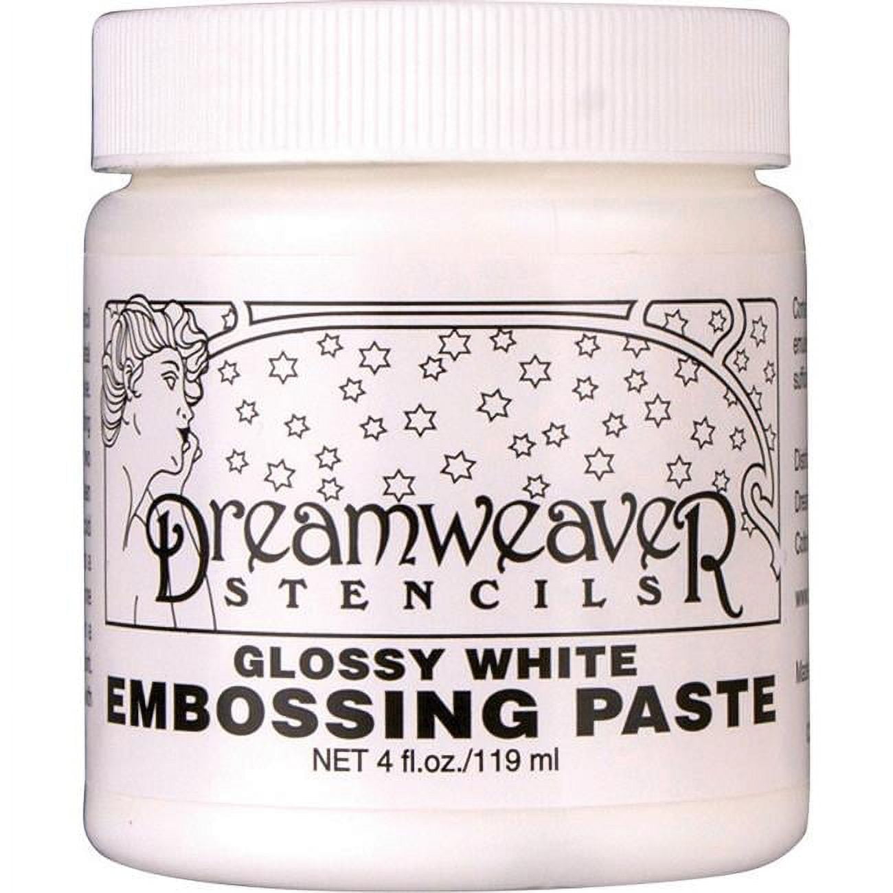 Stampendous DWDGWP Dreamweaver Embossing Paste 4 oz. - Glossy White ...