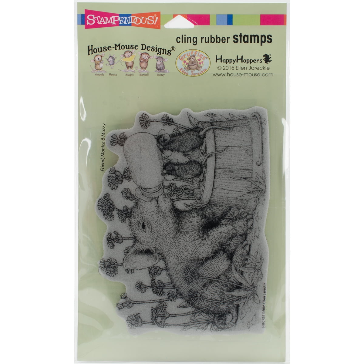 Stampendous House Mouse Cling Stamp 4"X6"-Piglet Pals, Pk 2 ...