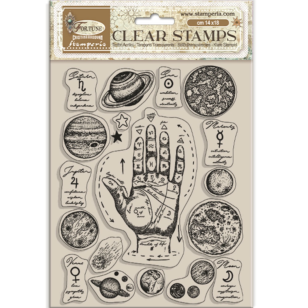 Stamperia Clear Stamps-Fortune Elements - Walmart.com