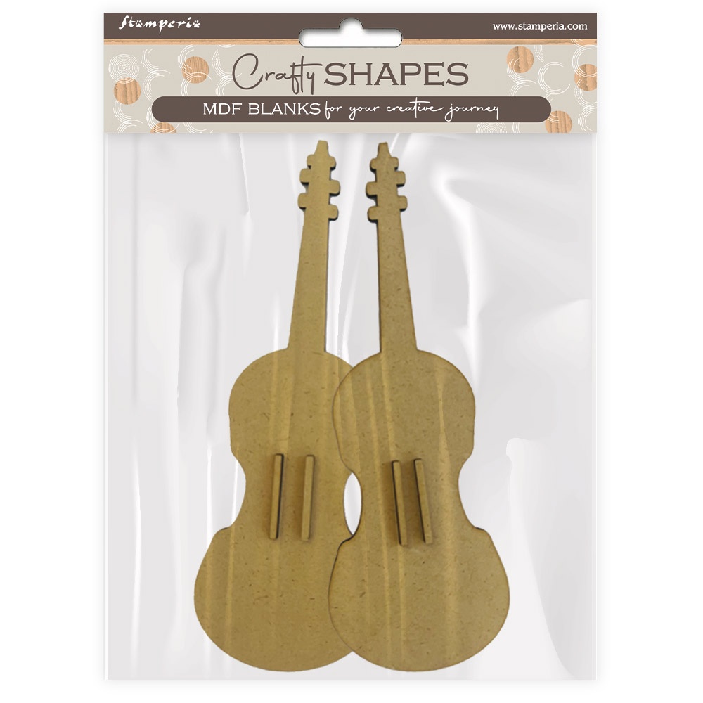 Stamperia Crafty Shapes-Music Violin - Walmart.com