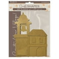 Stamperia Crafty Shapes-Silent Sea Bell Tower & Bridge Landscape ...