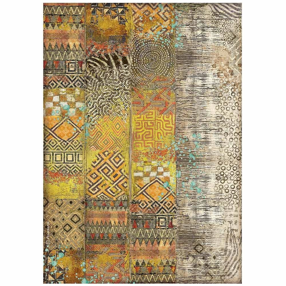 Stamperia Rice Paper Sheet A4-Savana Pattern - Walmart.com