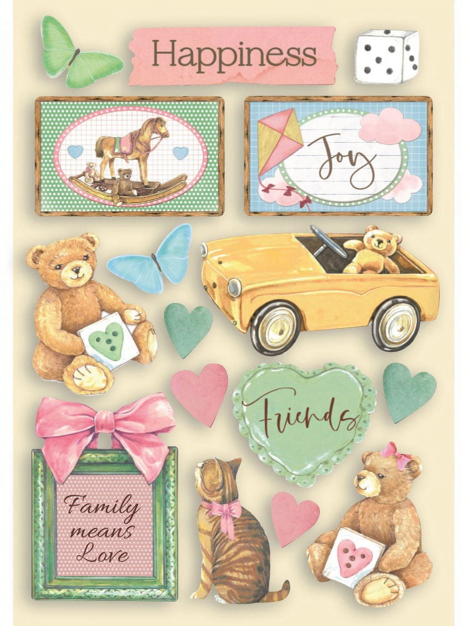 Stamperia Wooden Shapes A5-Day Dream - Walmart.com