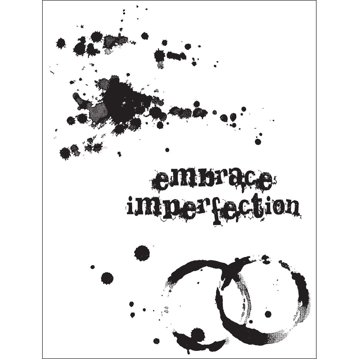 Stampers Anonymous Tim Holtz Cling Rubber Stamp Set, 7-Inch by 8.5-Inch ...