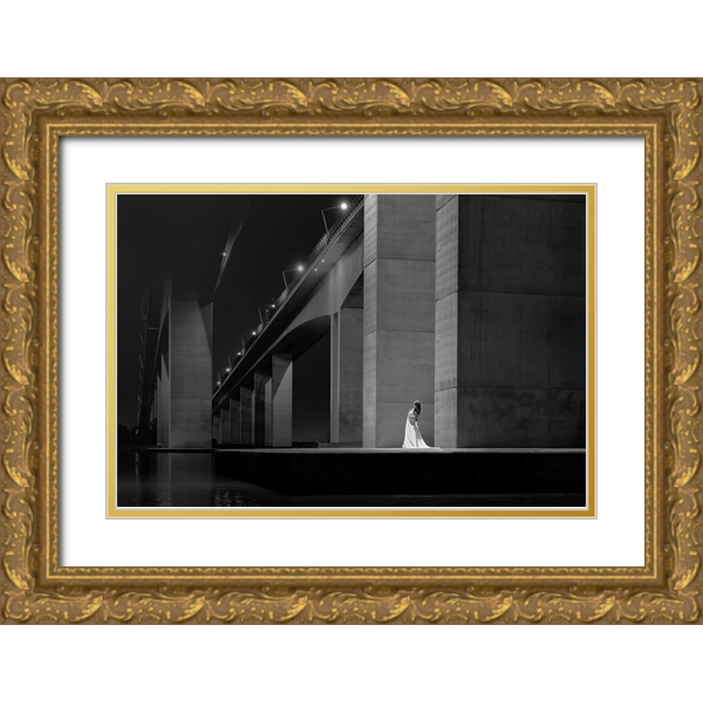 Stampfli, Craig 18x13 Gold Ornate Wood Framed with Double Matting ...