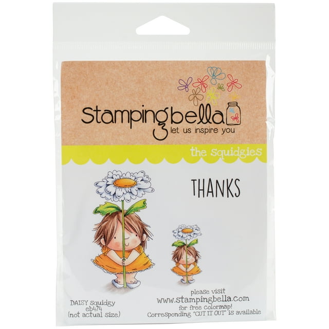 Stamping Bella Cling Stamps-Daisy Squidgy - Walmart.com