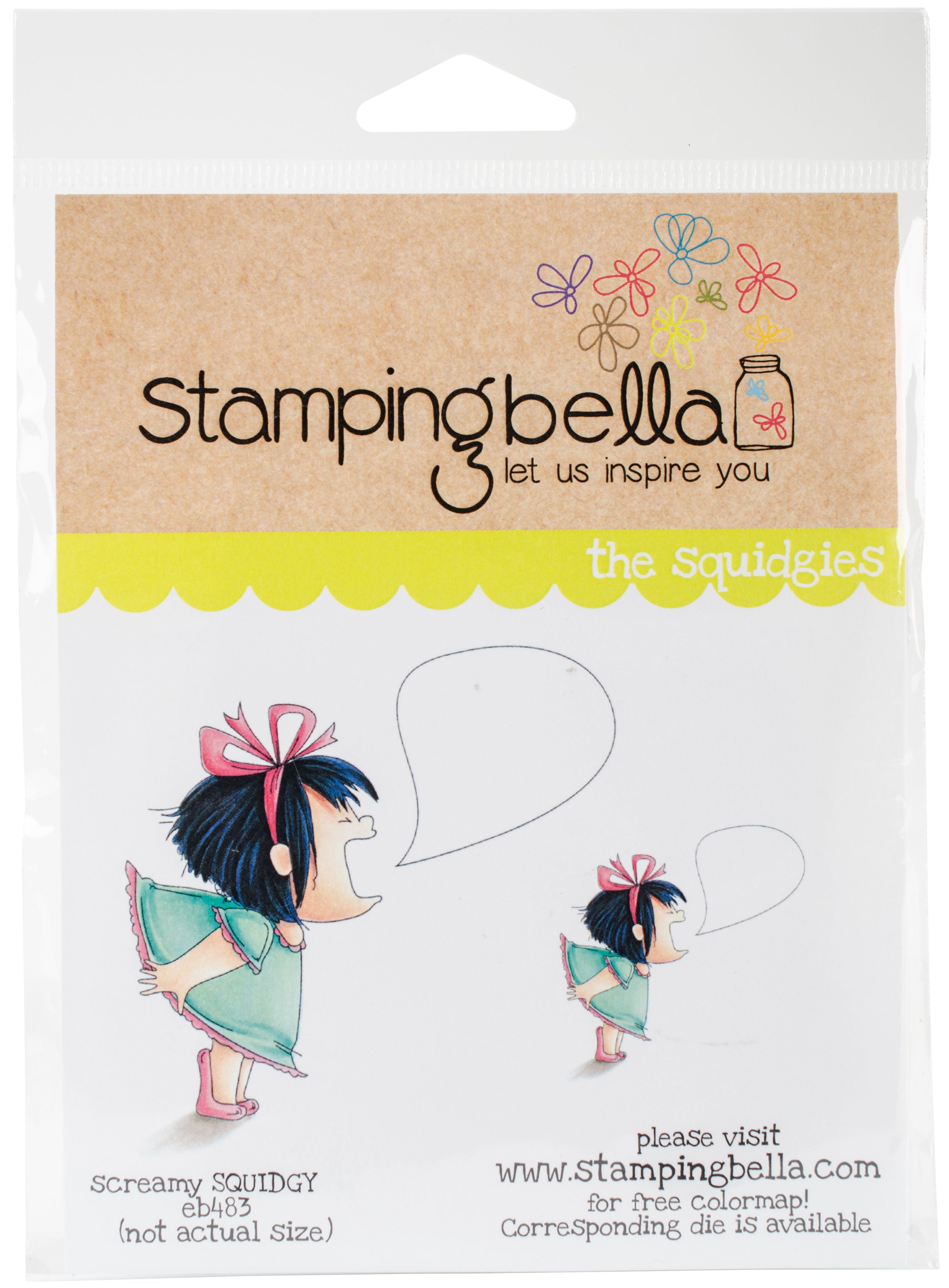 Stamping Bella Cling Stamps-Screamy Squidgy - Walmart.com
