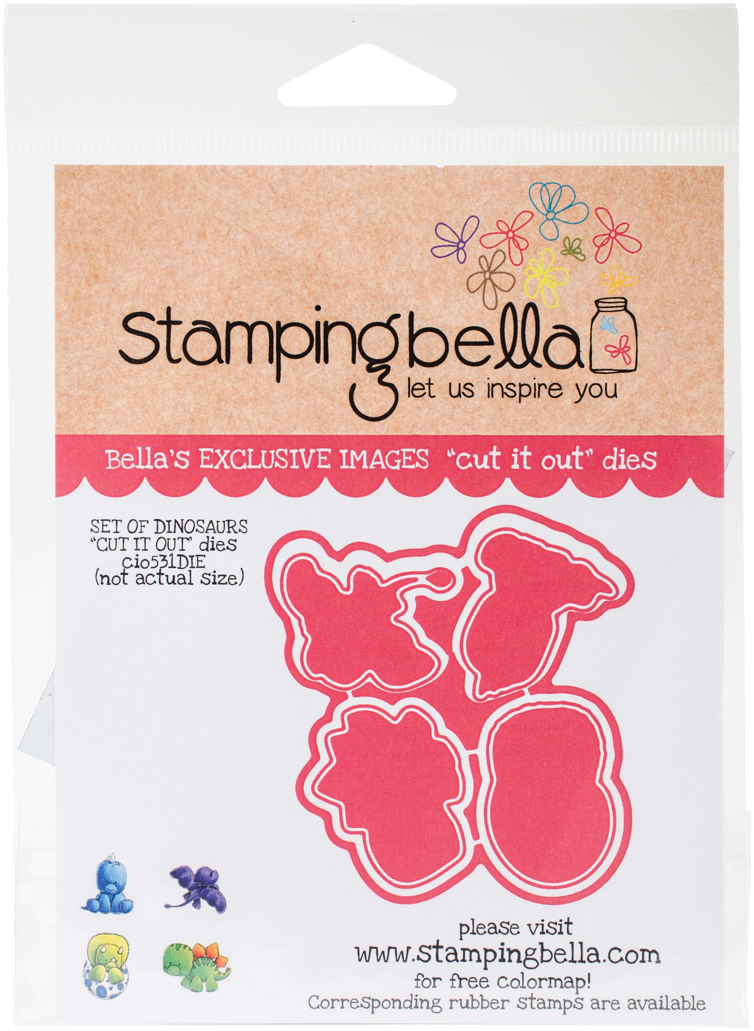 Stamping Bella Cut It Out Dies-Dinosaurs - Walmart.com
