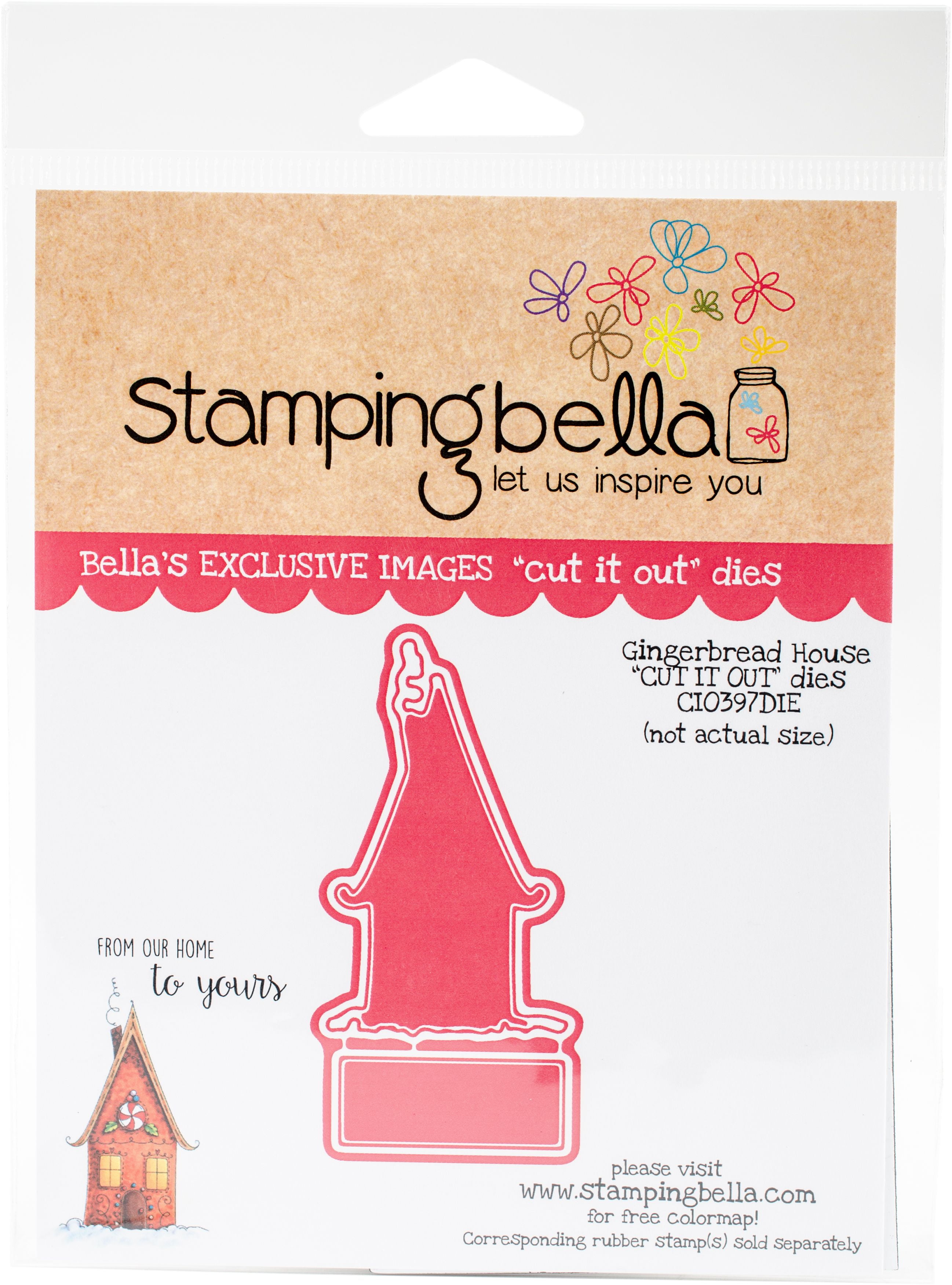 Stamping Bella Cut It Out Dies-Gingerbread House - Walmart.com