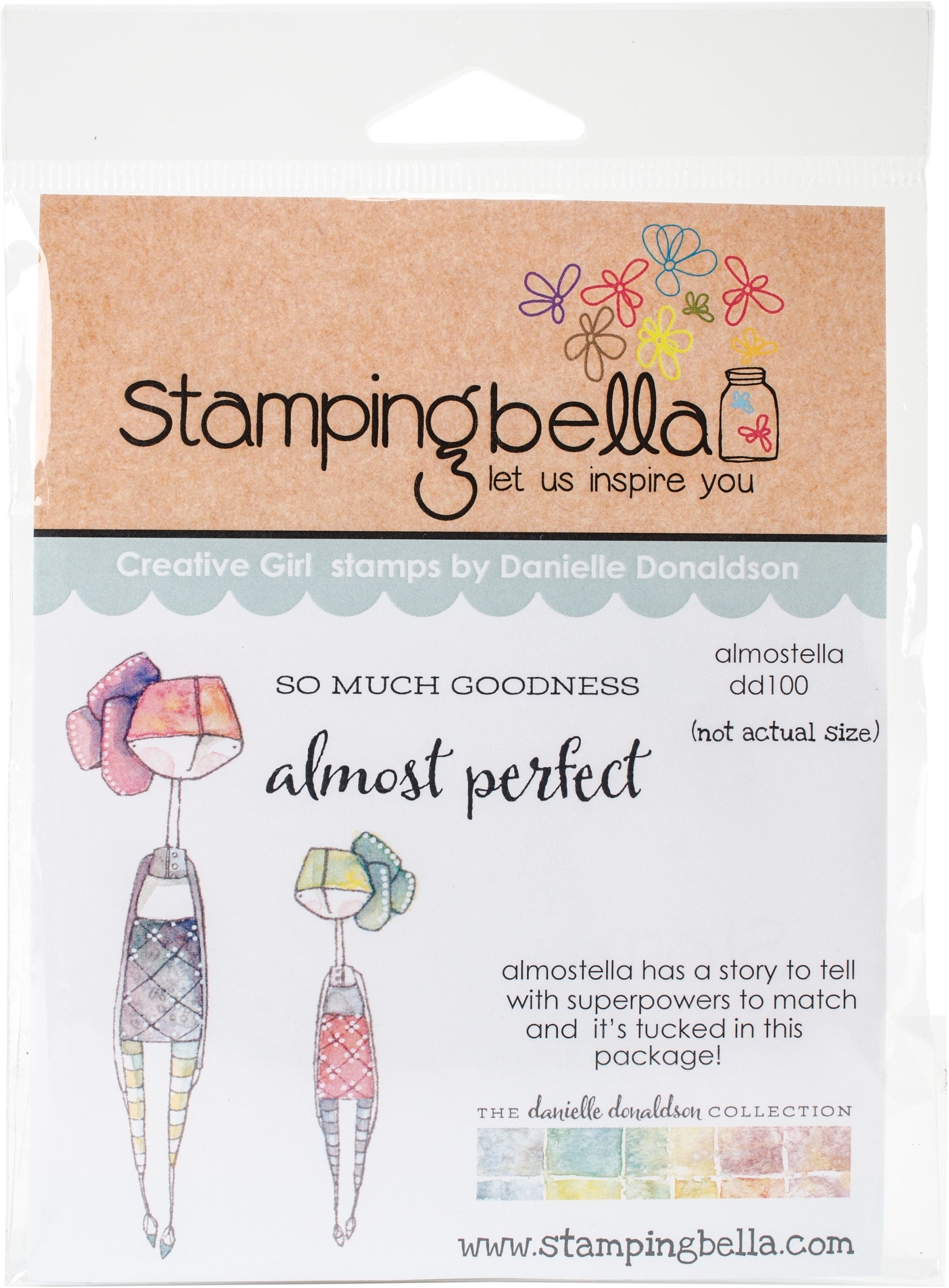 Stamping Bella Danielle's Rubber Stamps - Almost Ella - Walmart.com